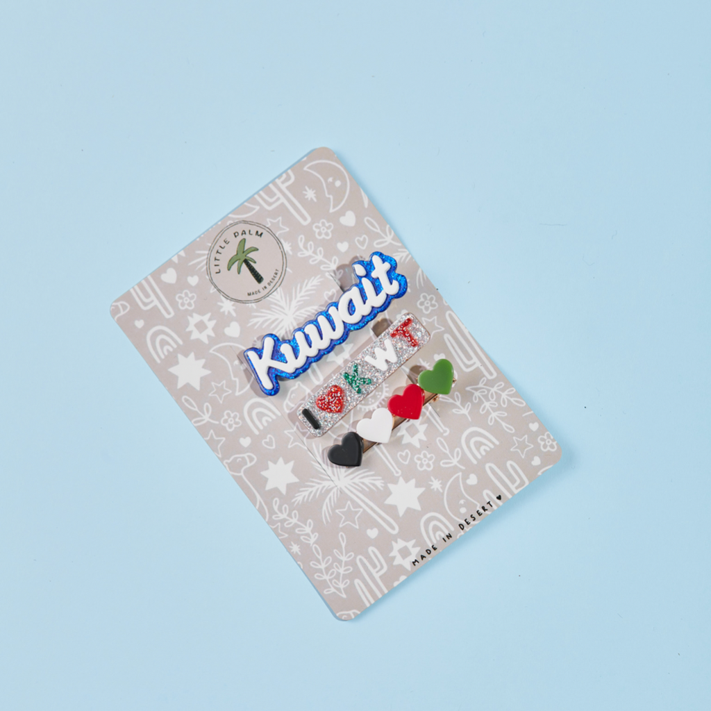 Kuwait hair clips – Little Palm QA